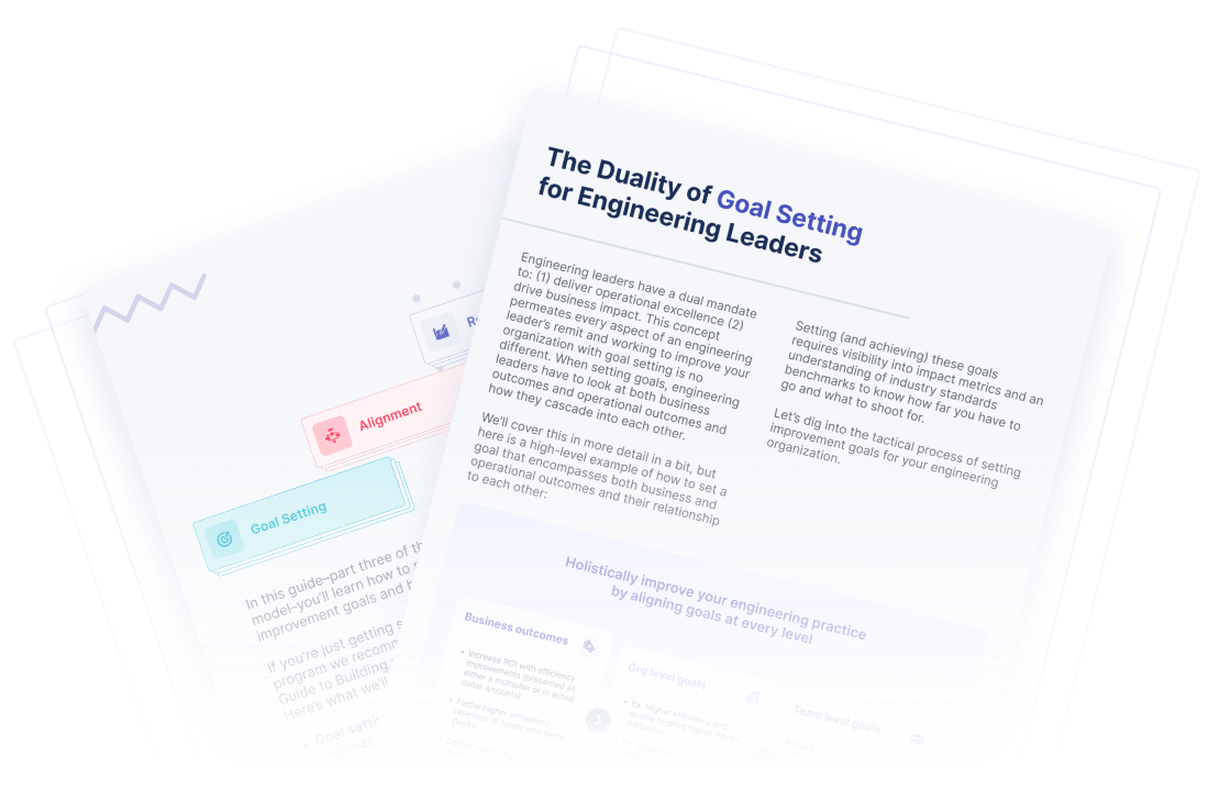 Engineering Leader’s Guide to Goals and Reporting