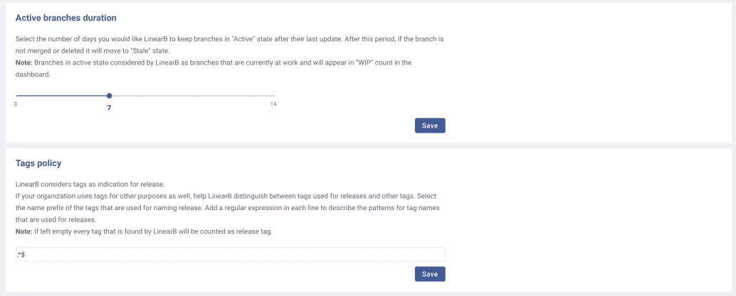 New Linearb Features Released And Tune Linearb To The Way You Work