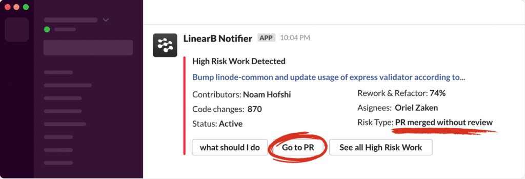 Why Slack alerts went to #1 on our roadmap | LinearB Blog